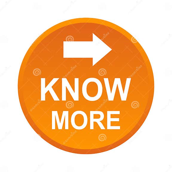 Know more button stock vector. Illustration of concept - 183842889