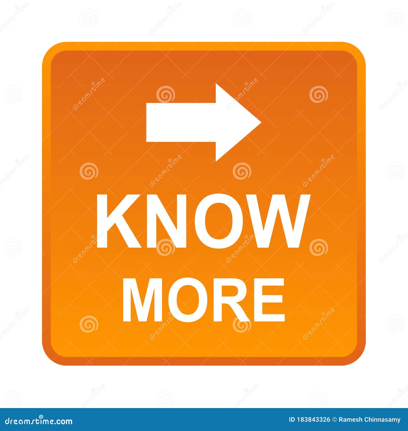 Know more button stock vector. Illustration of corporate - 183843326