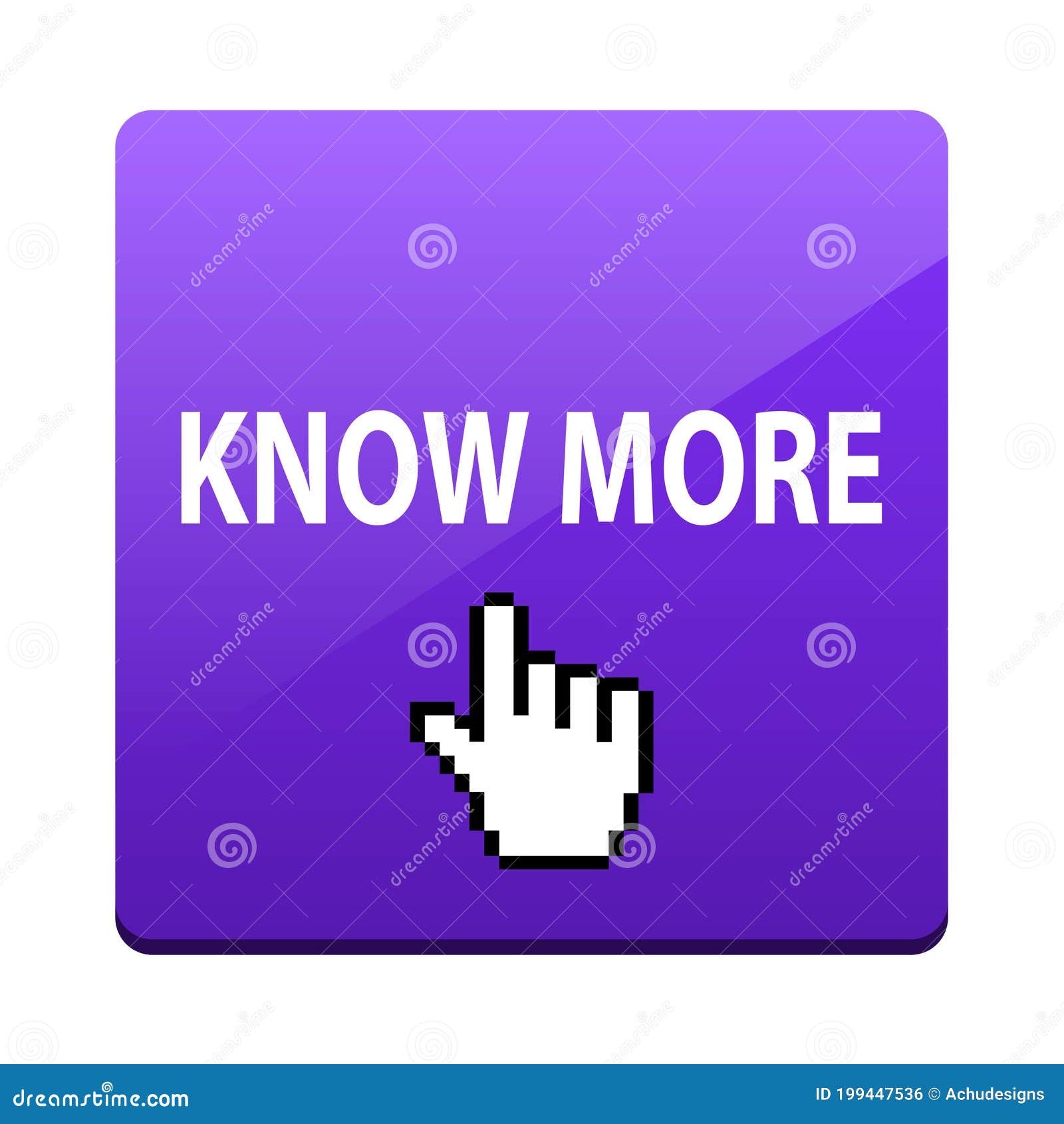 Know more button stock vector. Illustration of details - 199447536