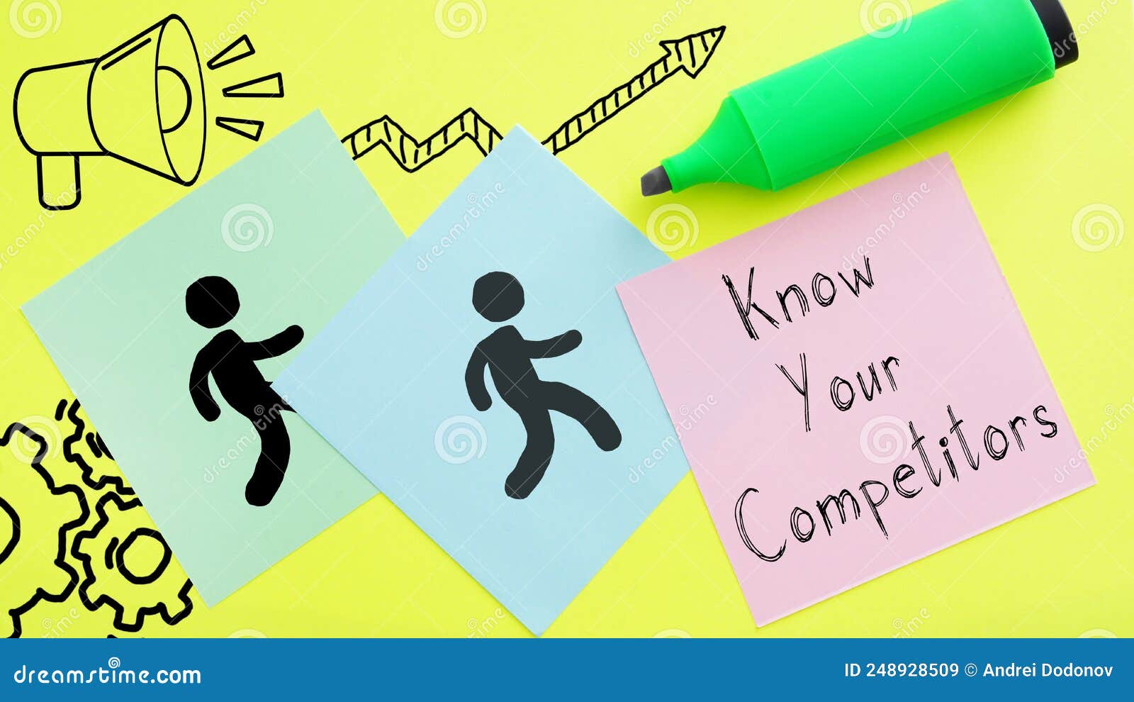 Know Your Competitors is Shown Using the Text Stock Image - Image of ...