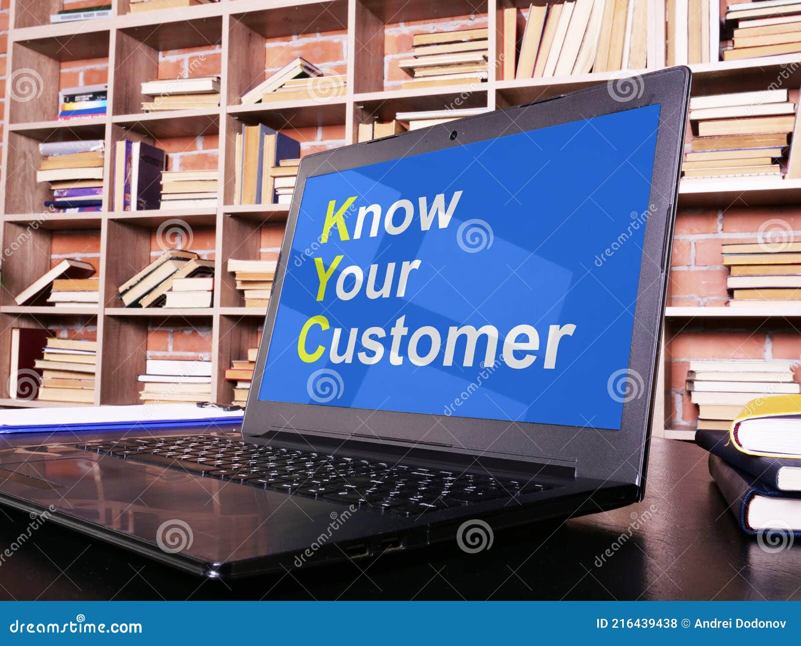 Know Your Customer KYC is Shown on the Photo Using the Text Stock Photo ... Know Your Customer KYC is Shown on the Photo Using the Text Stock Photo ...