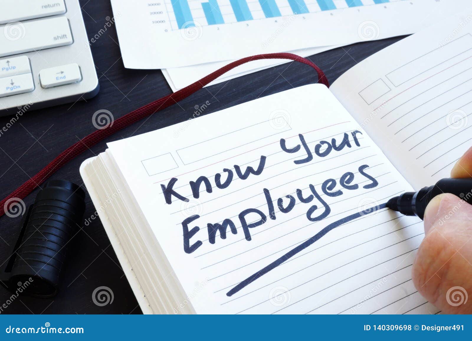 Know Your Employees Written in Note. People Management Stock Photo ...