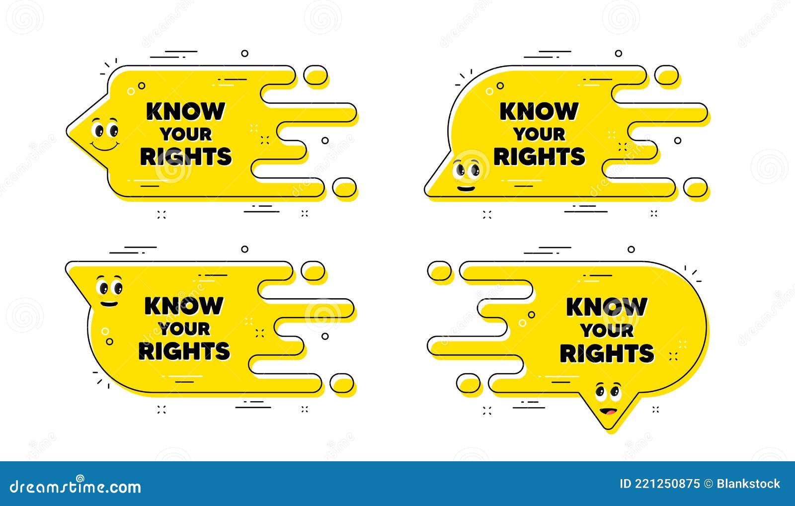 Know Your Rights Message. Demonstration Protest Quote. Vector Stock ...