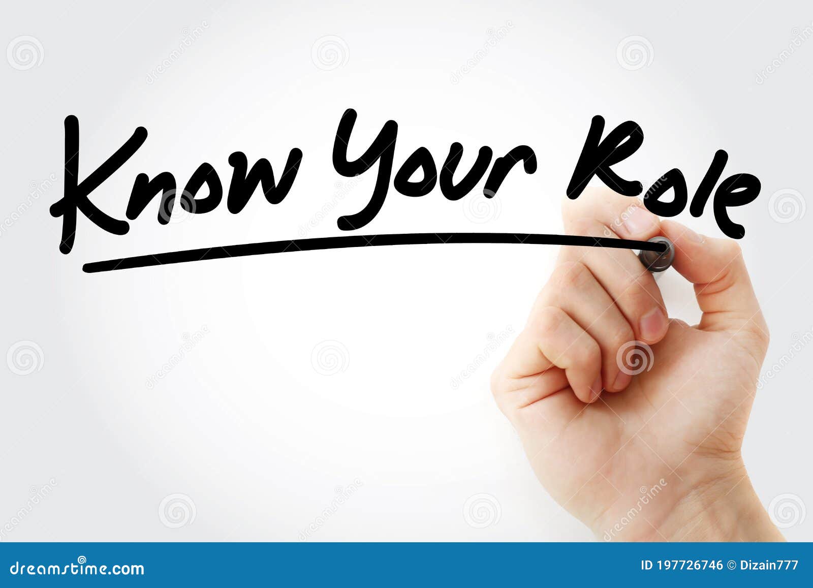 Know Your Role Text with Marker, Business Concept Background Stock ... Know Your Role Text with Marker, Business Concept Background Stock ...