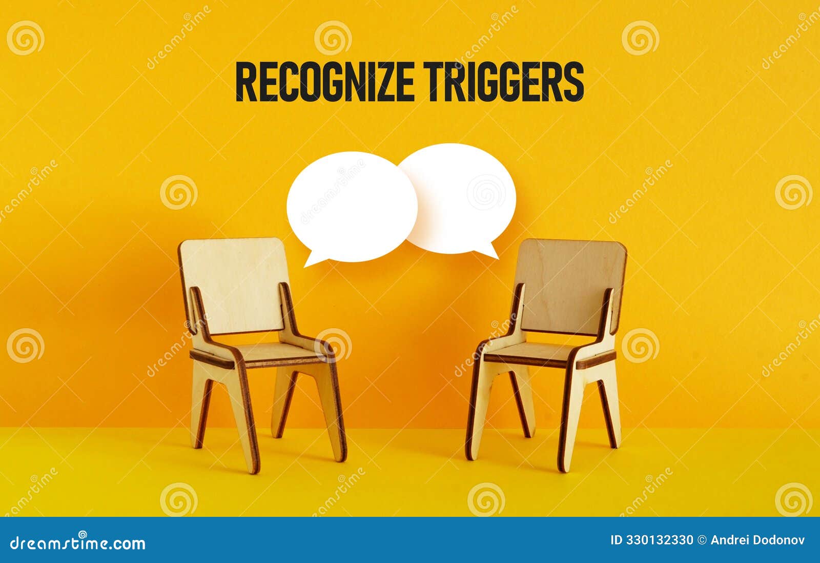 Know Your Triggers is Shown Using the Text Recognize Triggers Stock ...