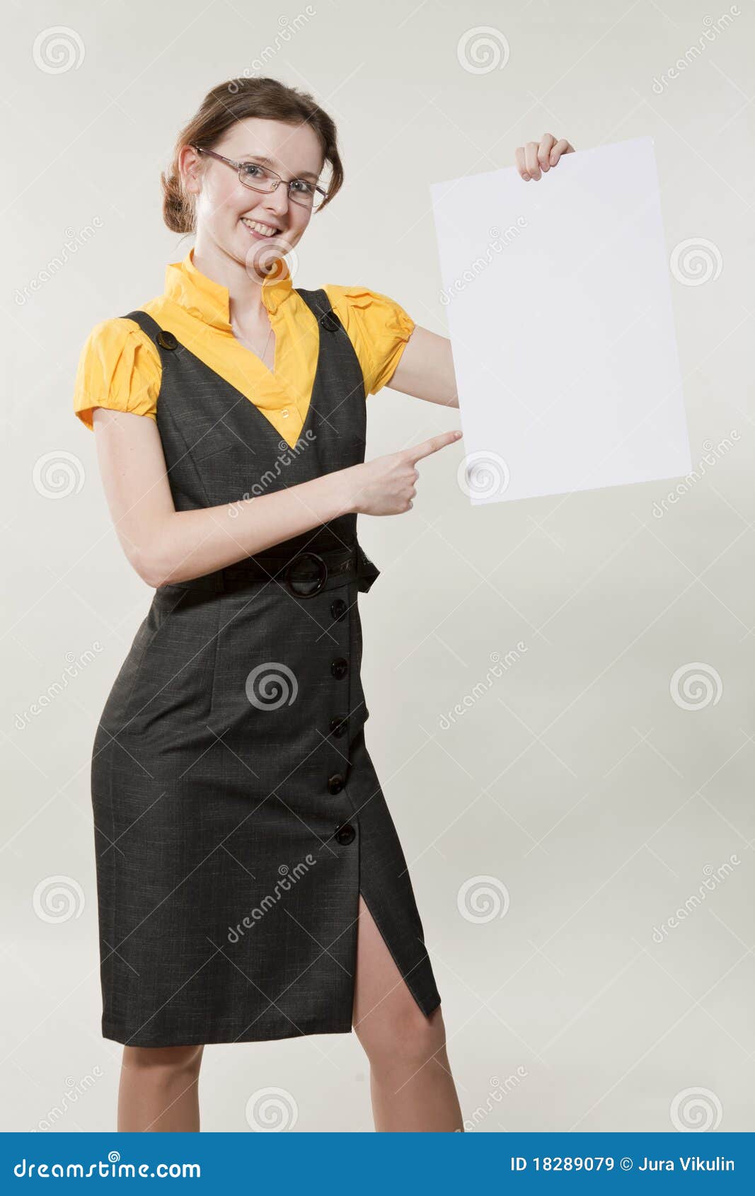 The knowing stock image. Image of female, woman, advert - 18289079