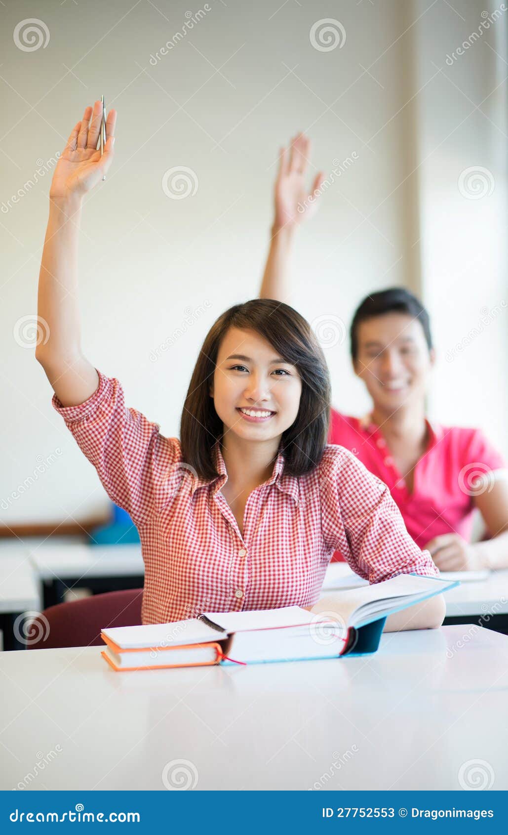 Knowing the answer stock image. Image of learning, indoor - 27752553