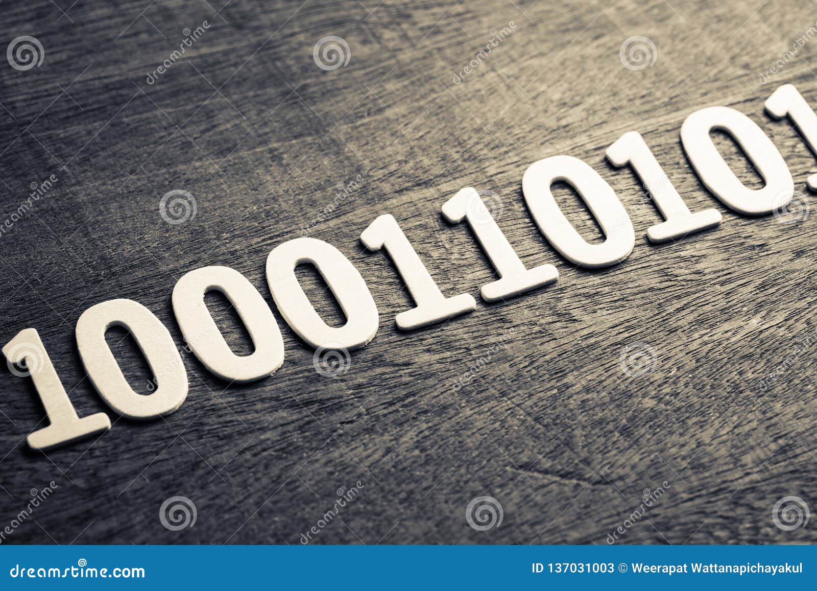 Knowing Binary Code stock image. Image of data, authentication - 137031003