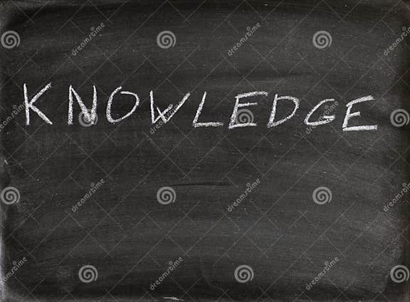 Knowledge stock image. Image of intelligence, chalkboard - 17010051