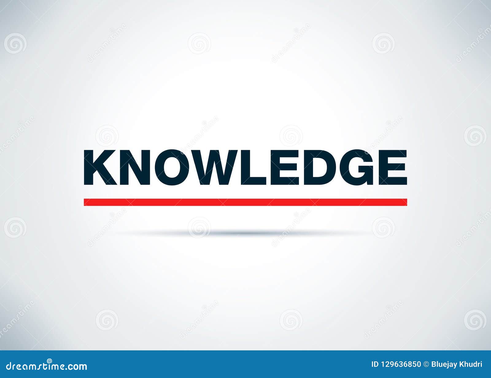Knowledge Abstract Flat Background Design Illustration Stock ...