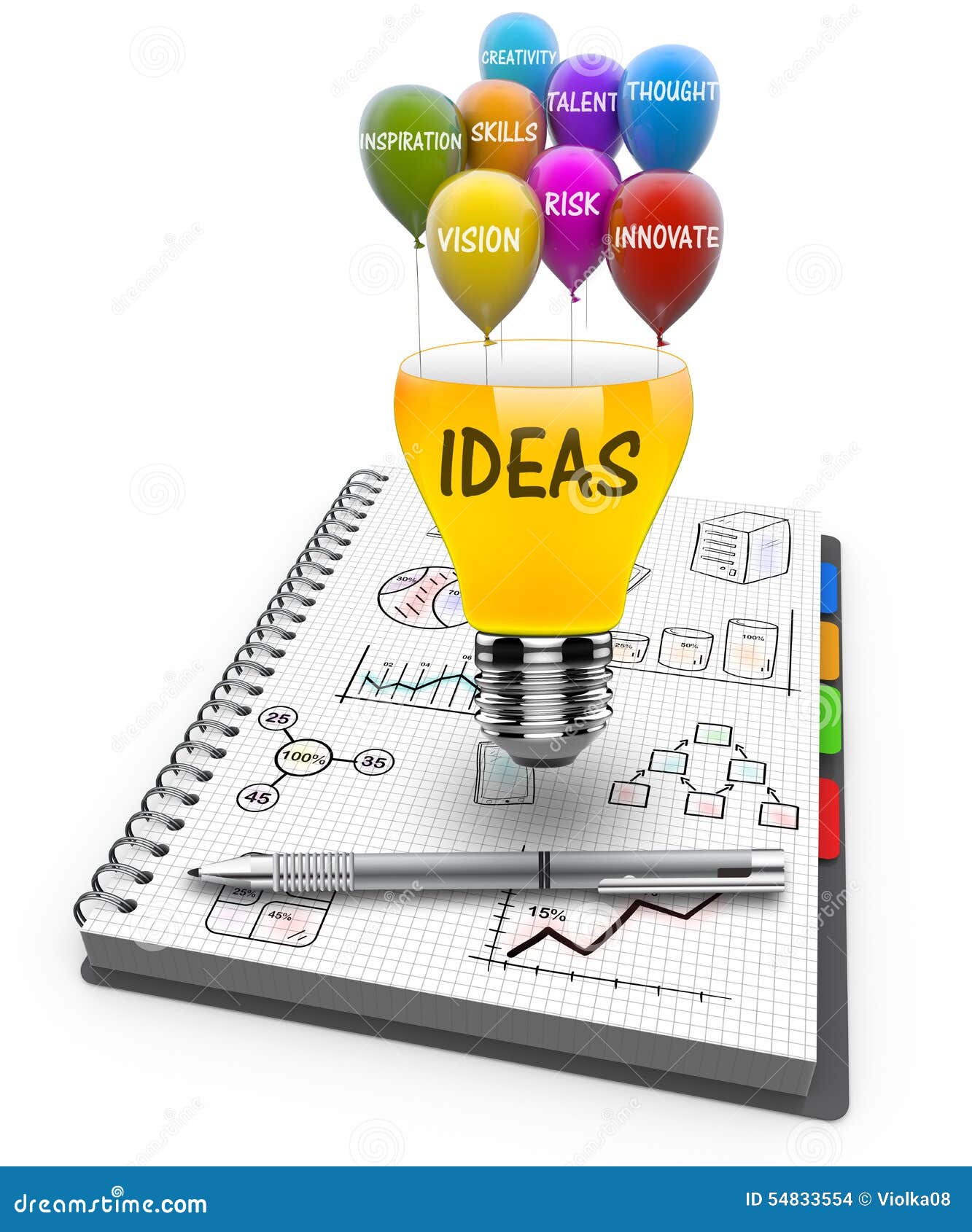 Knowledge as a concept stock illustration. Illustration of growth ...