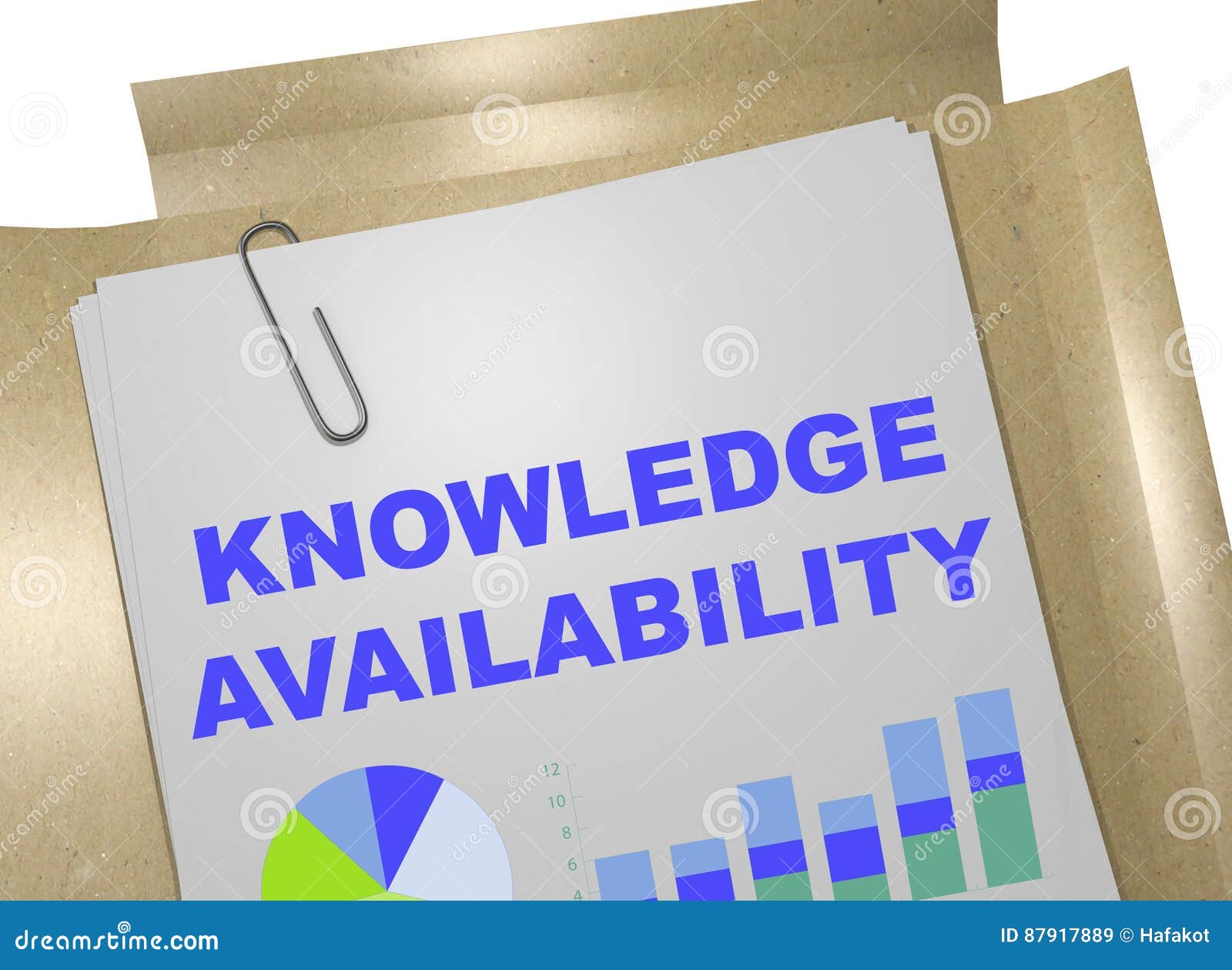 Knowledge Availability Concept Stock Illustration - Illustration of ...