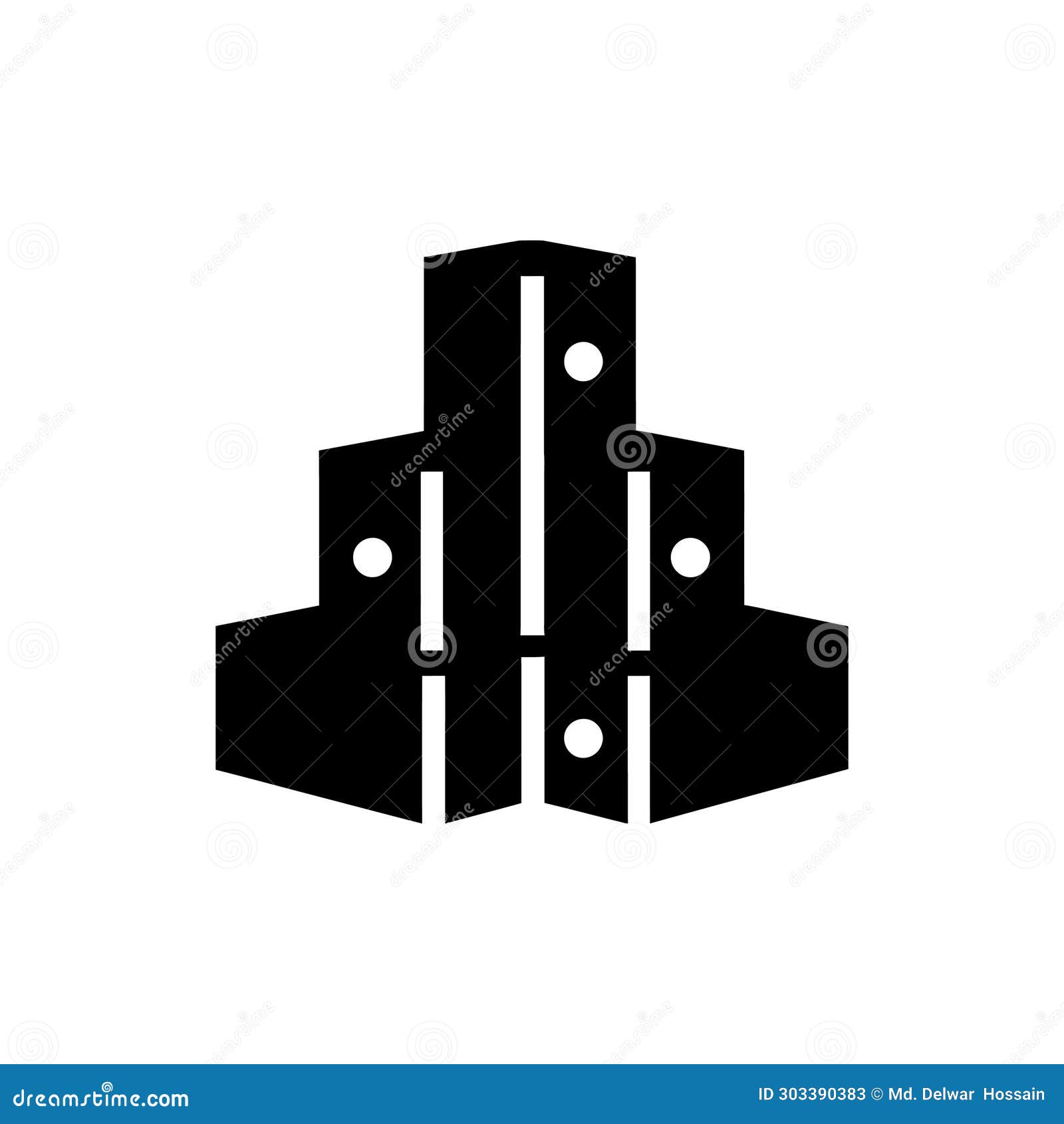 Knowledge base icon stock vector. Illustration of base - 303390383