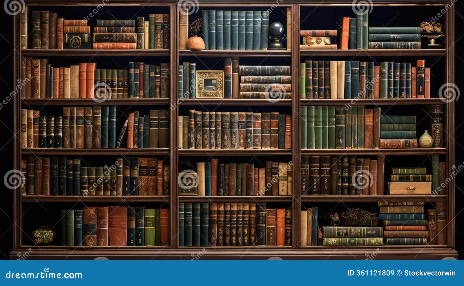 Knowledge book border stock illustration. Illustration of arrange ...