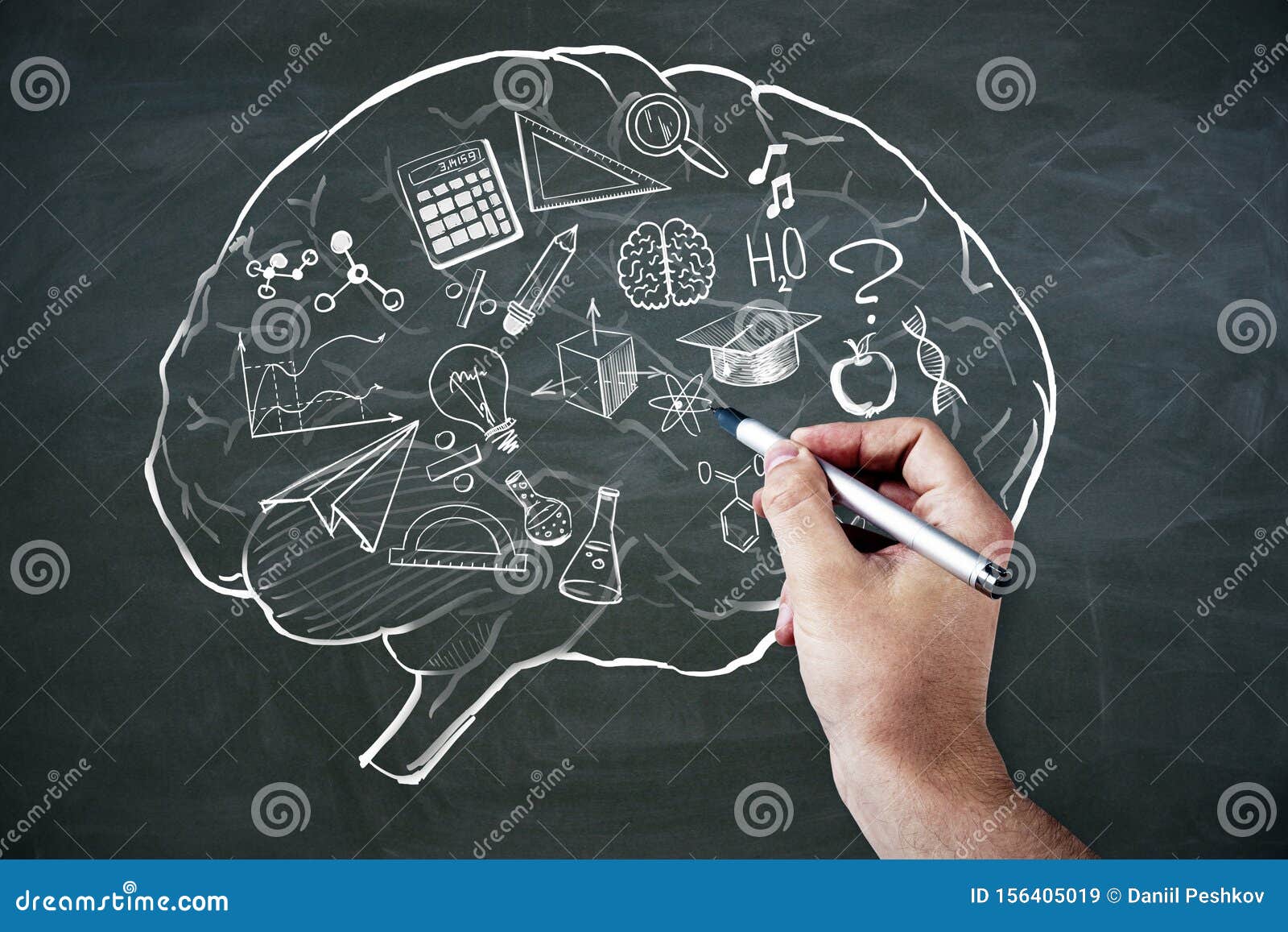 Knowledge and Brainstorm Concept Stock Image - Image of idea, creative ...