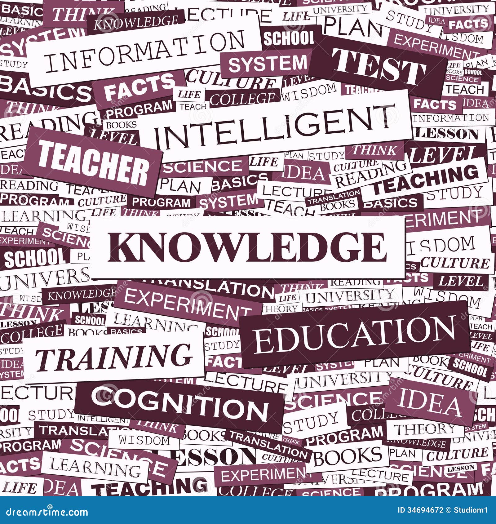 Knowledge stock vector. Illustration of development, pack - 34694672