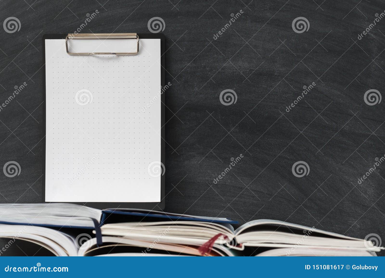 Mockup Clipboard Note Paper On Carpentry Woodwork Desk Royalty-Free ...