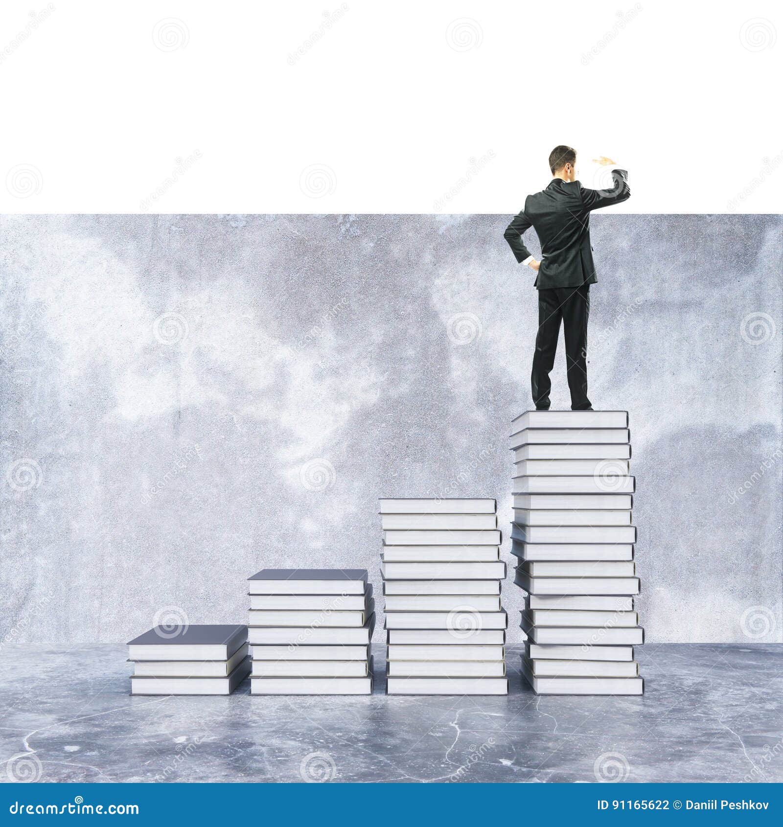 Knowledge concept stock illustration. Illustration of businessman ...