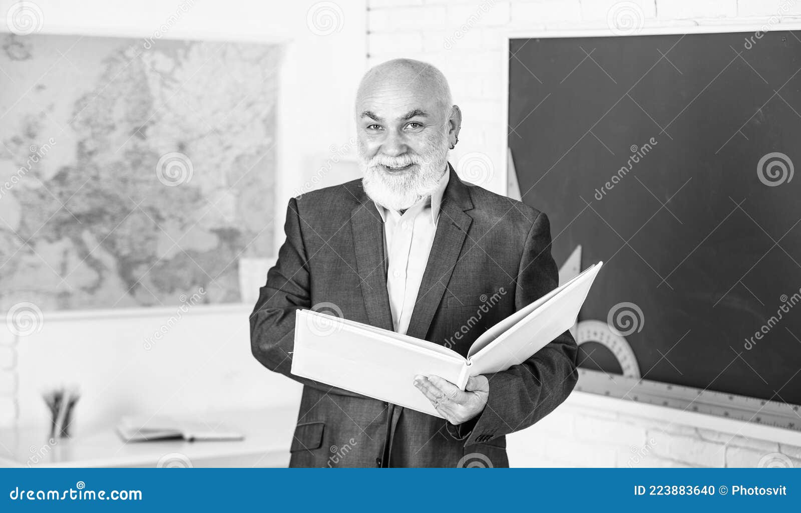 Knowledge and Culture are Each Dynamic. Teaching Changed. Man Bearded ...