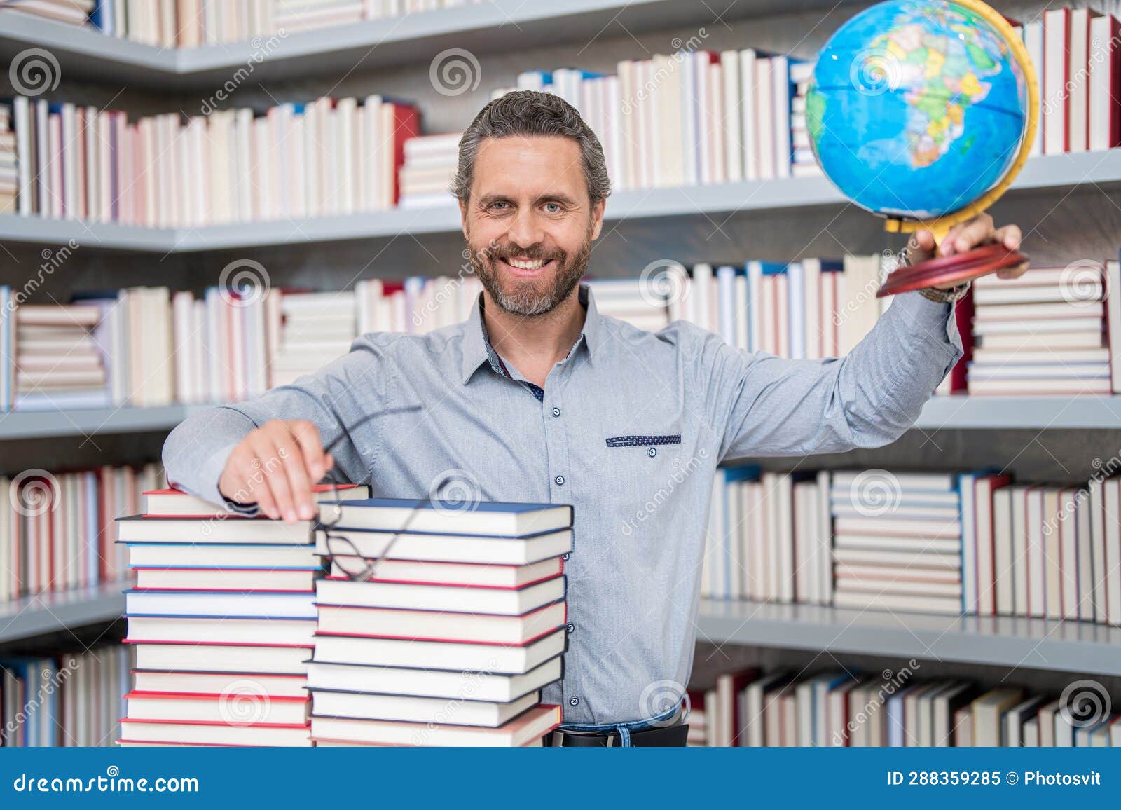 Knowledge Day. Lets Get Knowledge from Book. Man Get University ...