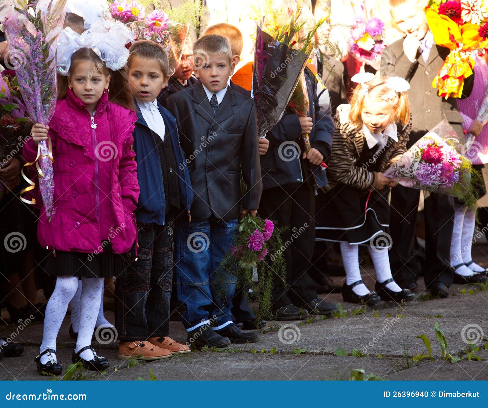 Knowledge Day in Russia editorial image. Image of eraser - 26396940