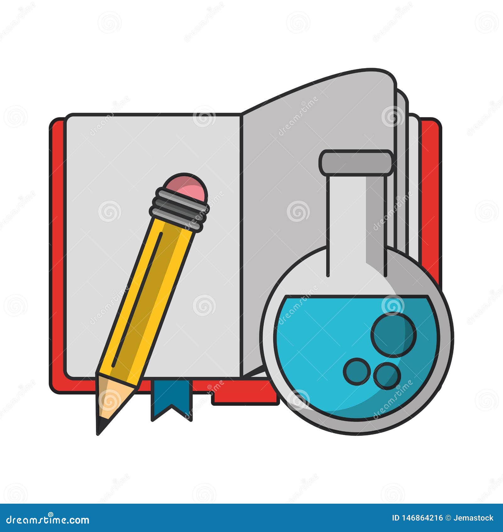 Knowledge Education Concept Cartoon Stock Vector - Illustration of ...
