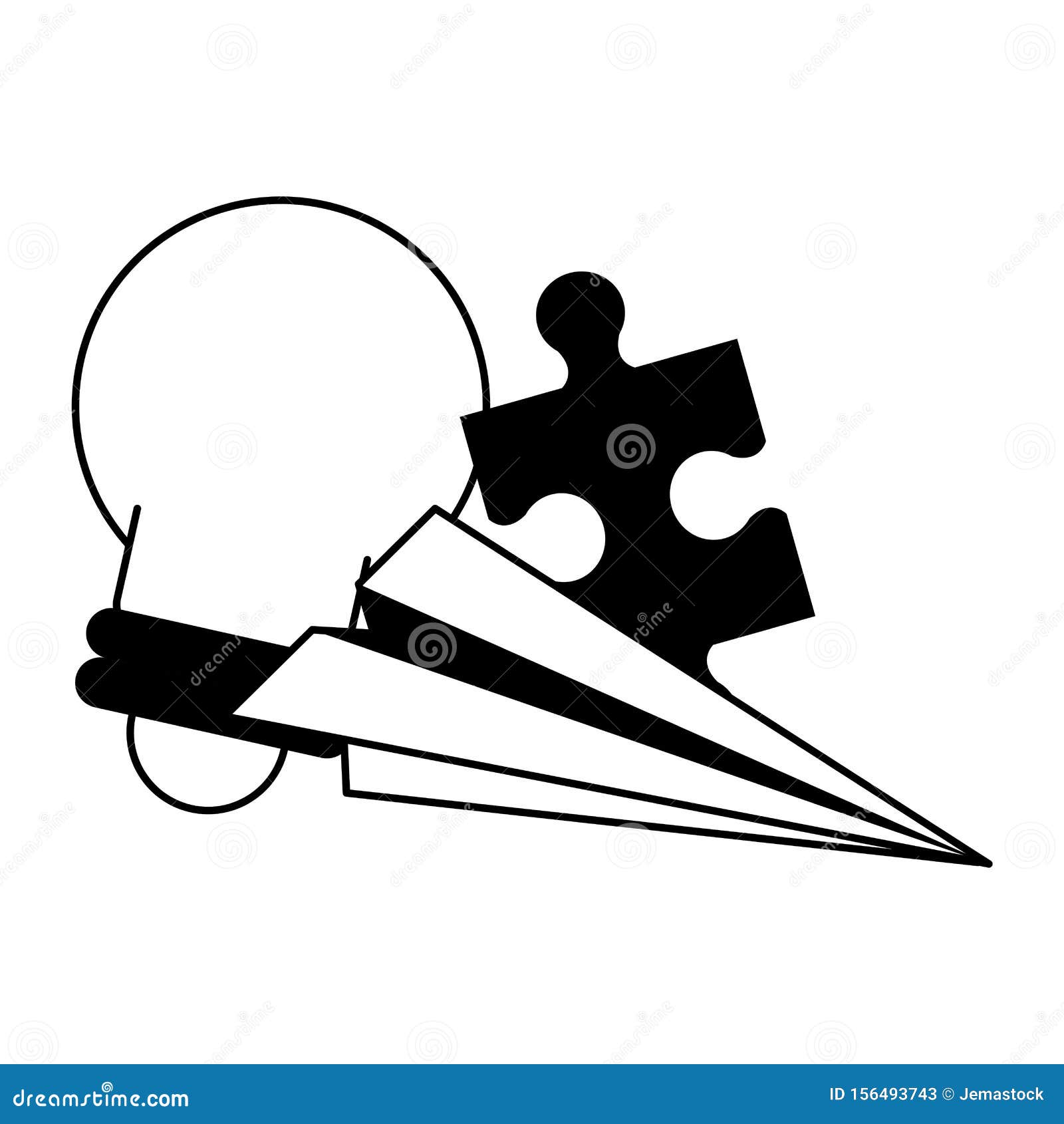Knowledge Education Concept Cartoon Stock Vector - Illustration of idea ...