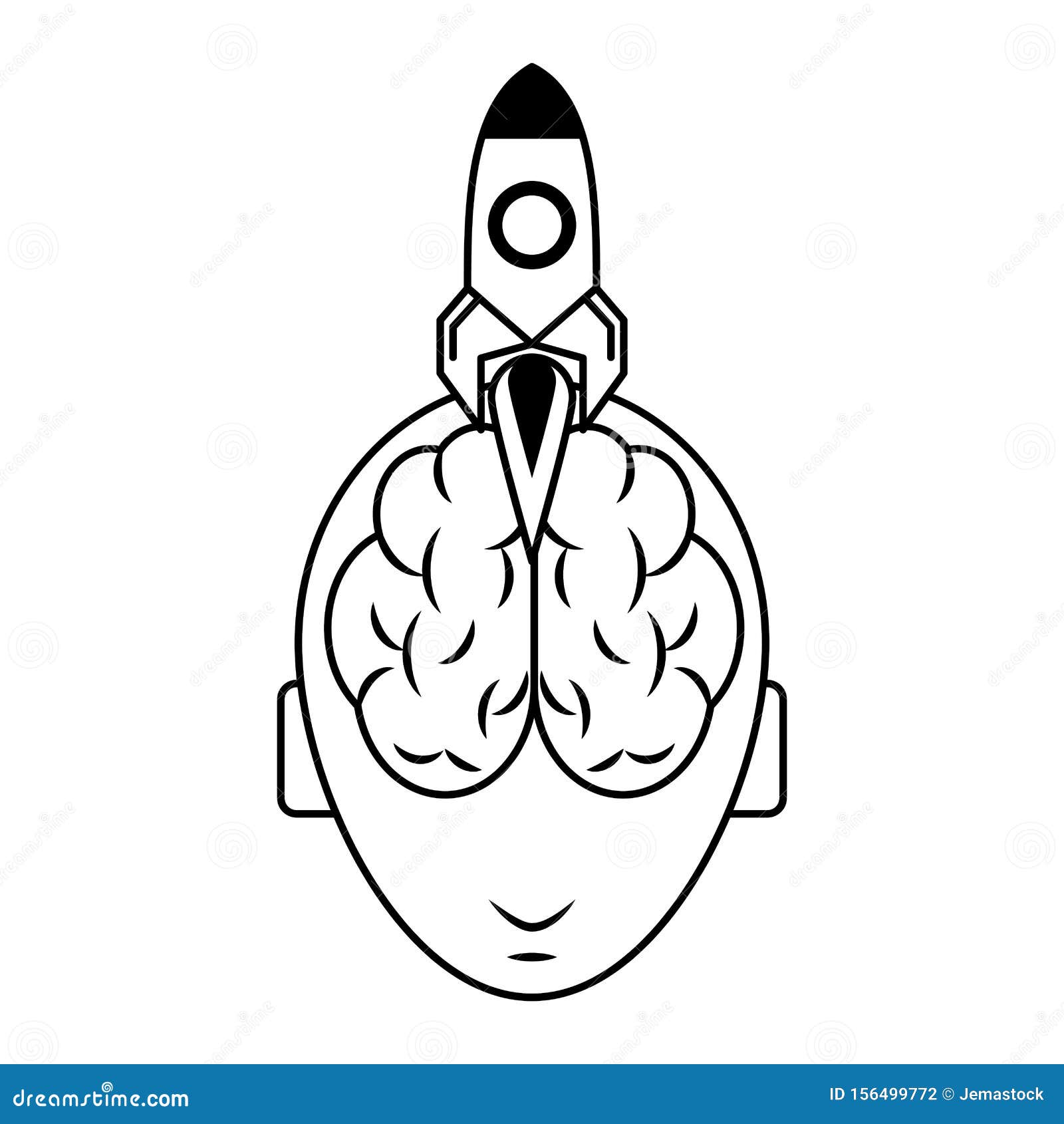 Knowledge Education Concept Cartoon Stock Vector - Illustration of ...