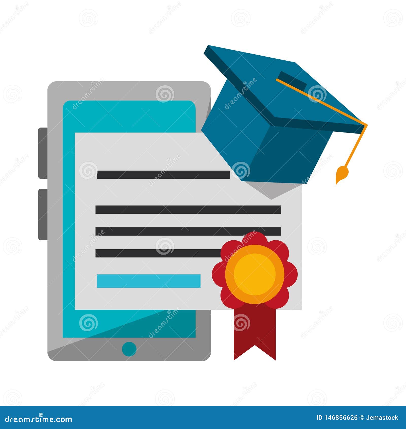 Knowledge Education Concept Cartoon Stock Vector - Illustration of ...