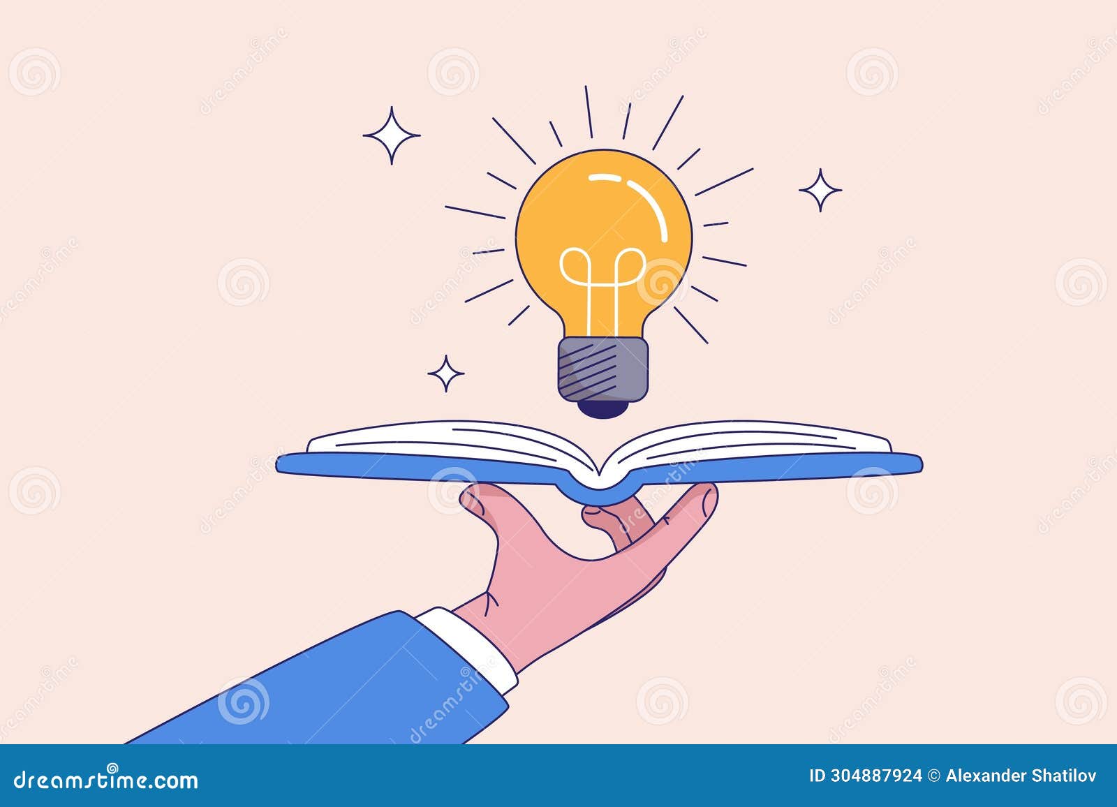 Knowledge or Education, Wisdom Concept, Study or Learning New Skill ...