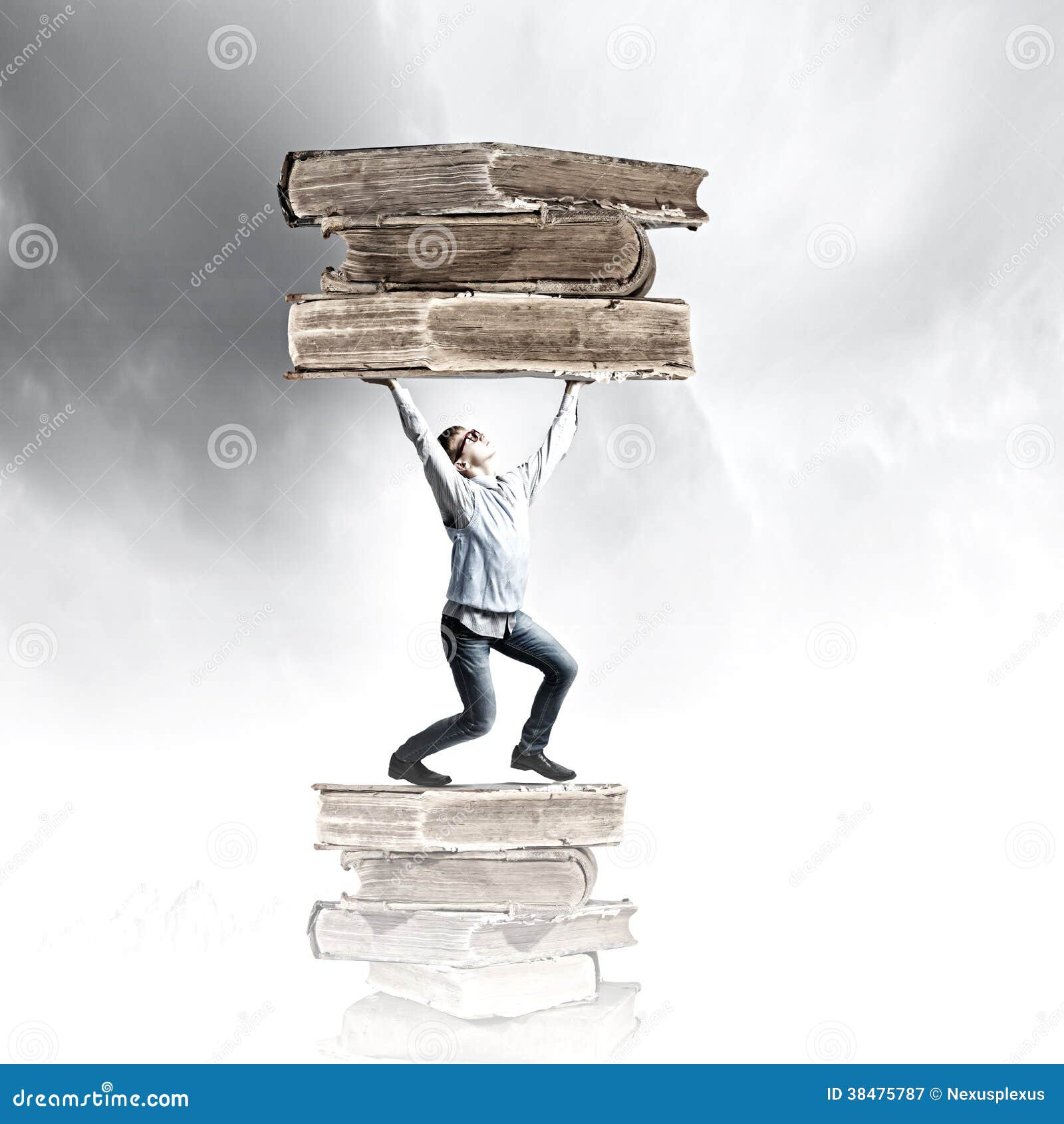 Knowledge and education stock image. Image of face, clever - 38475787