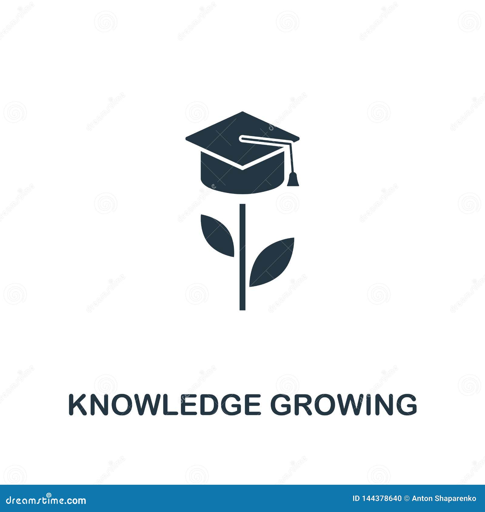 Knowledge Growing Icon. Creative Element Design from Productivity Icons ...