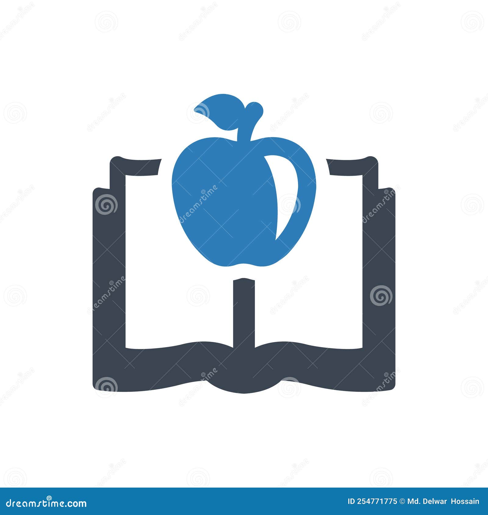 Knowledge icon stock vector. Illustration of education - 254771775