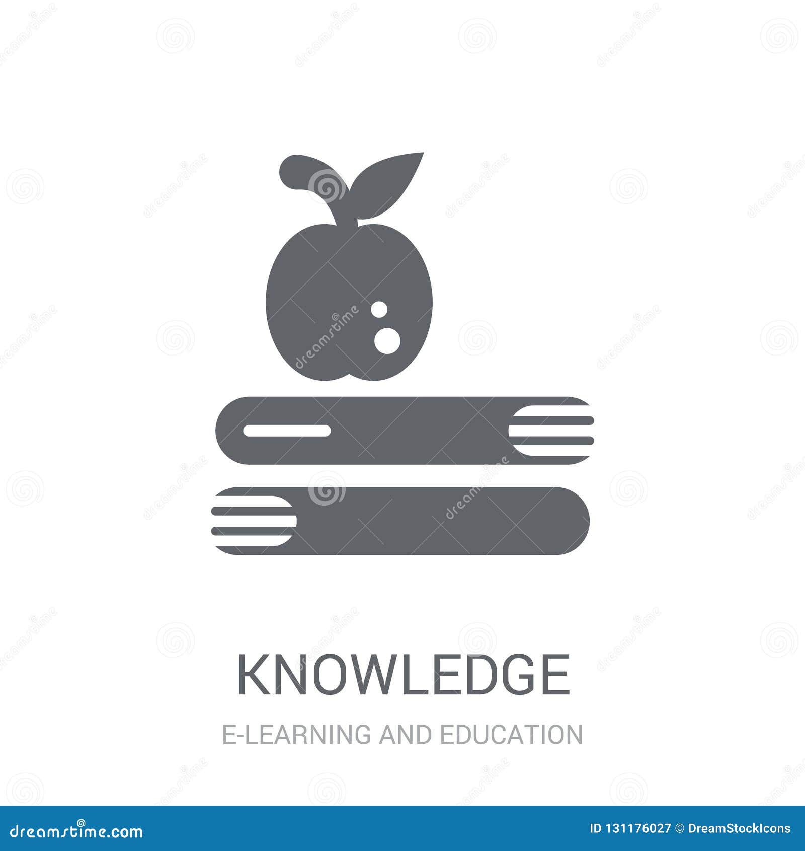 Knowledge Icon. Trendy Knowledge Logo Concept on White Background from ...