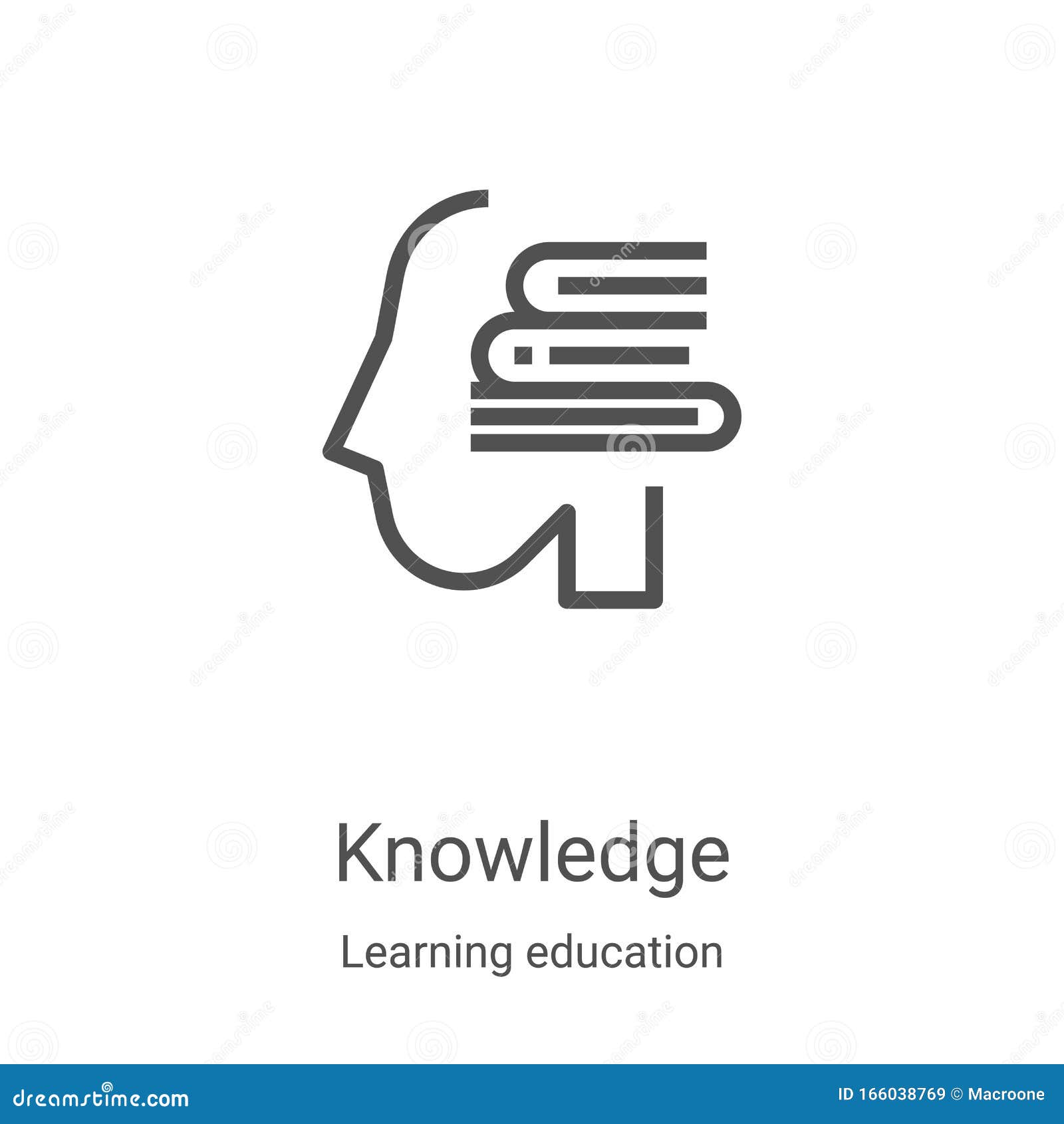 Knowledge Icon Vector from Learning Education Collection. Thin Line ...