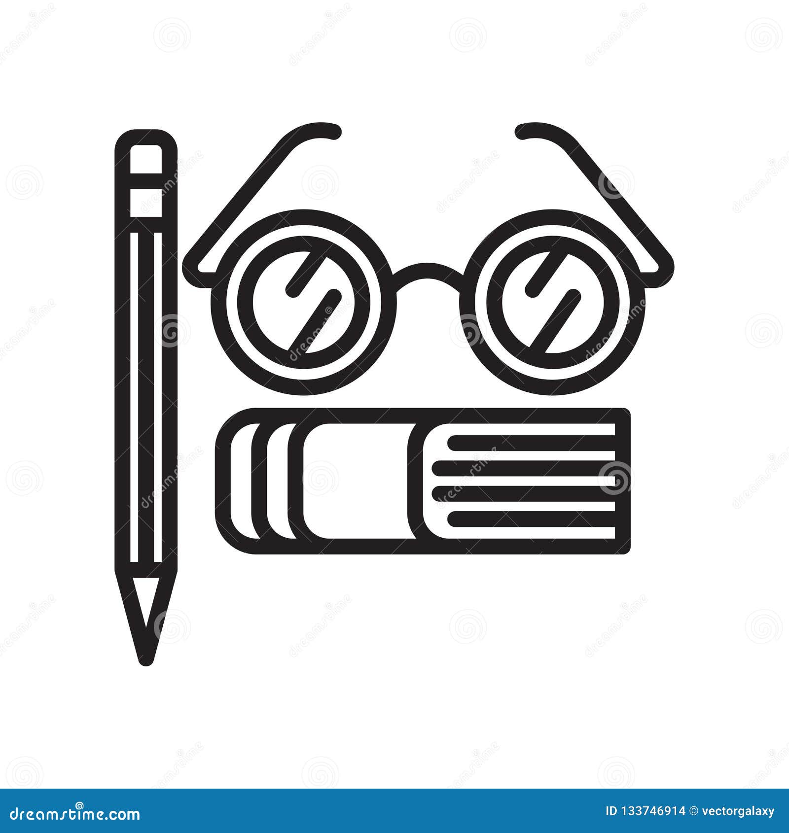 Knowledge Icon Vector Sign and Symbol Isolated on White Background ...