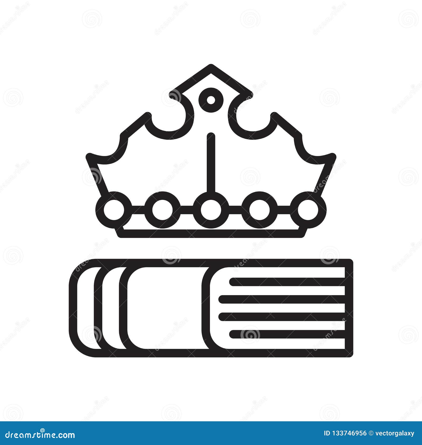 Knowledge Icon Vector Sign and Symbol Isolated on White Background ...