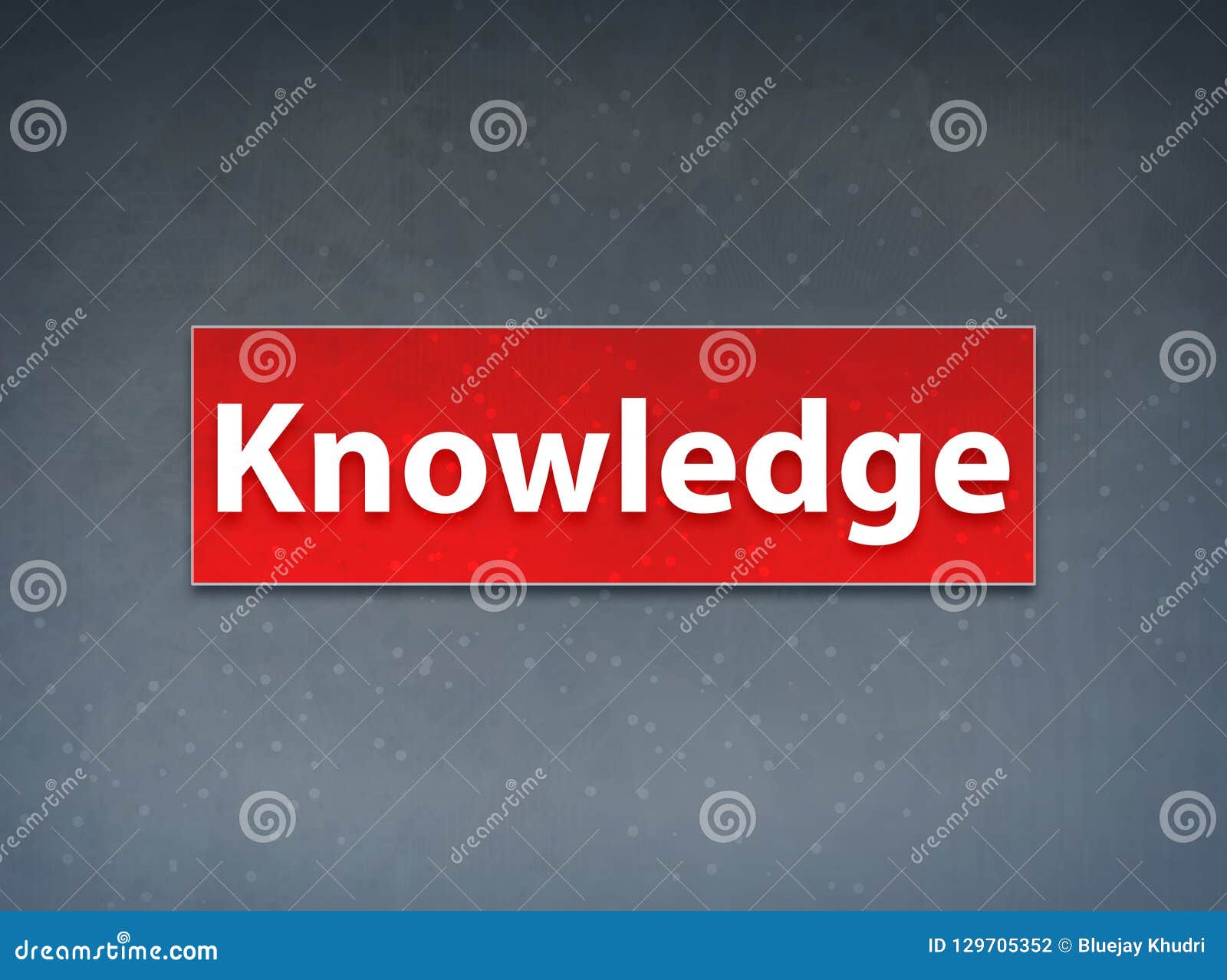 Knowledge Red Banner Abstract Background Stock Illustration ...