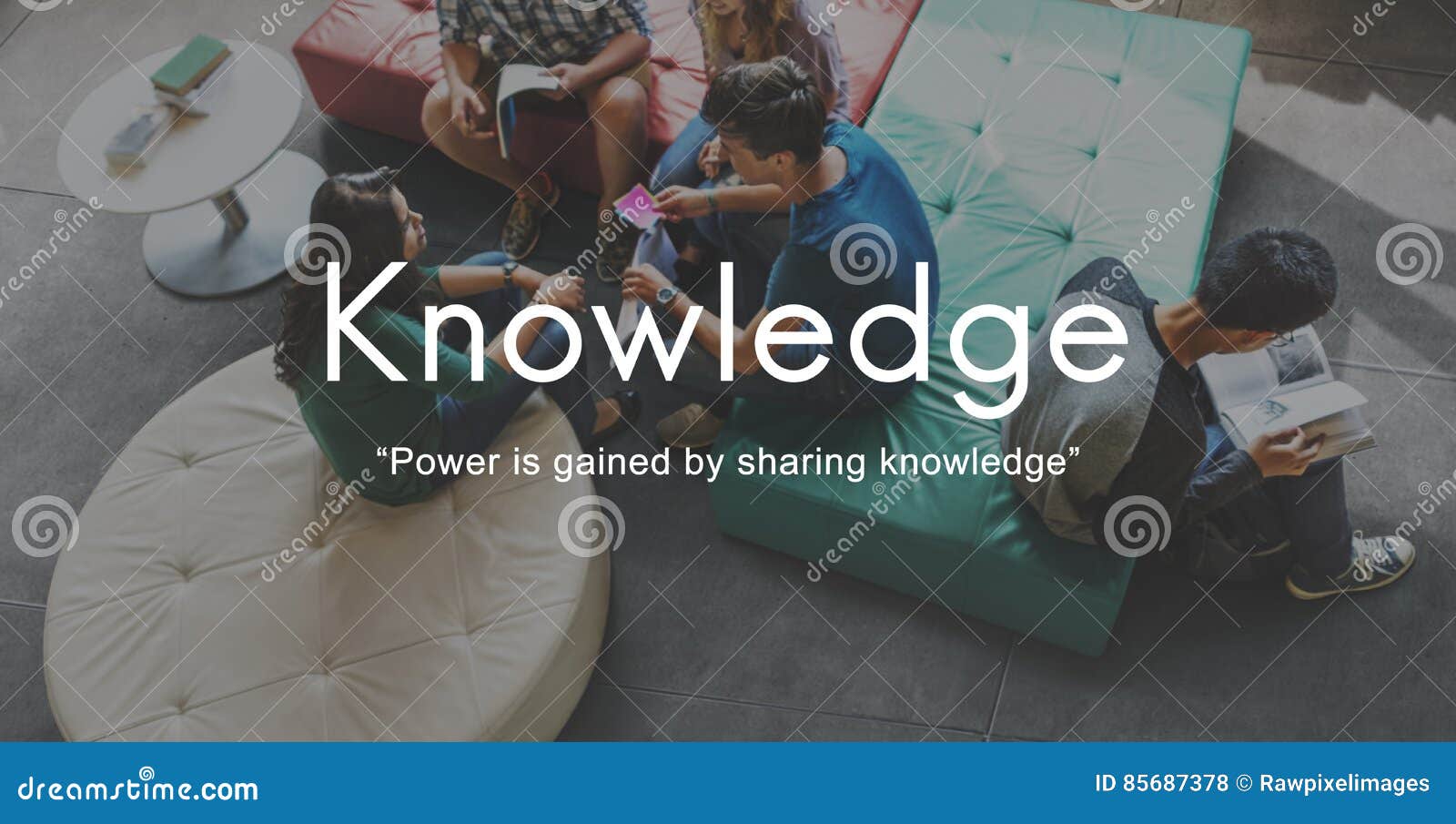 Knowledge Learn Education People Graphic Concept Stock Photo - Image of ...