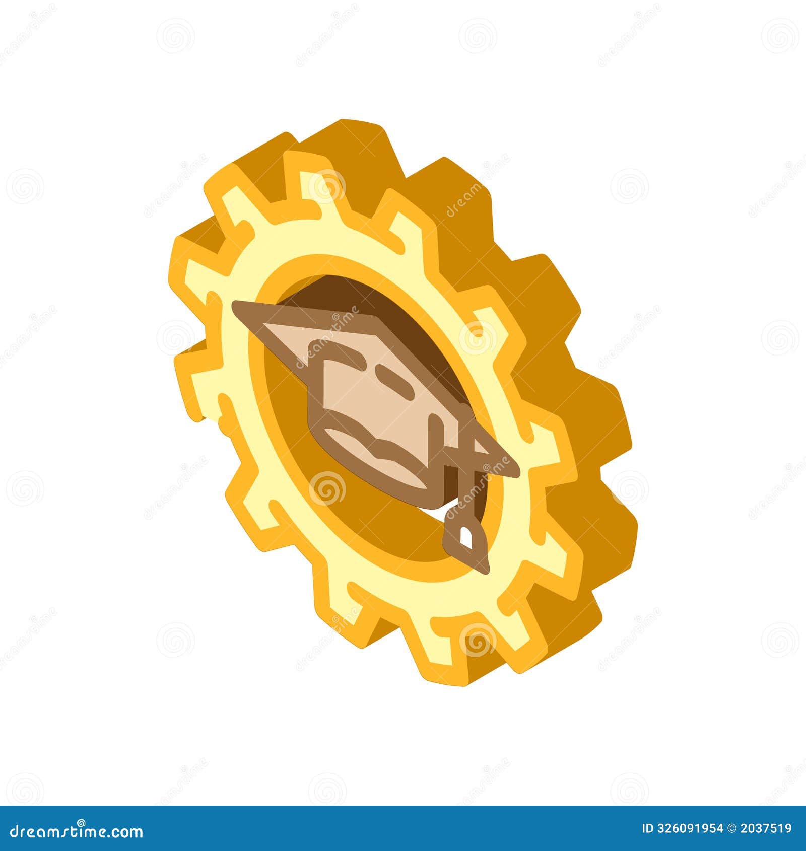 Knowledge Management Business Process Isometric Icon Vector ...