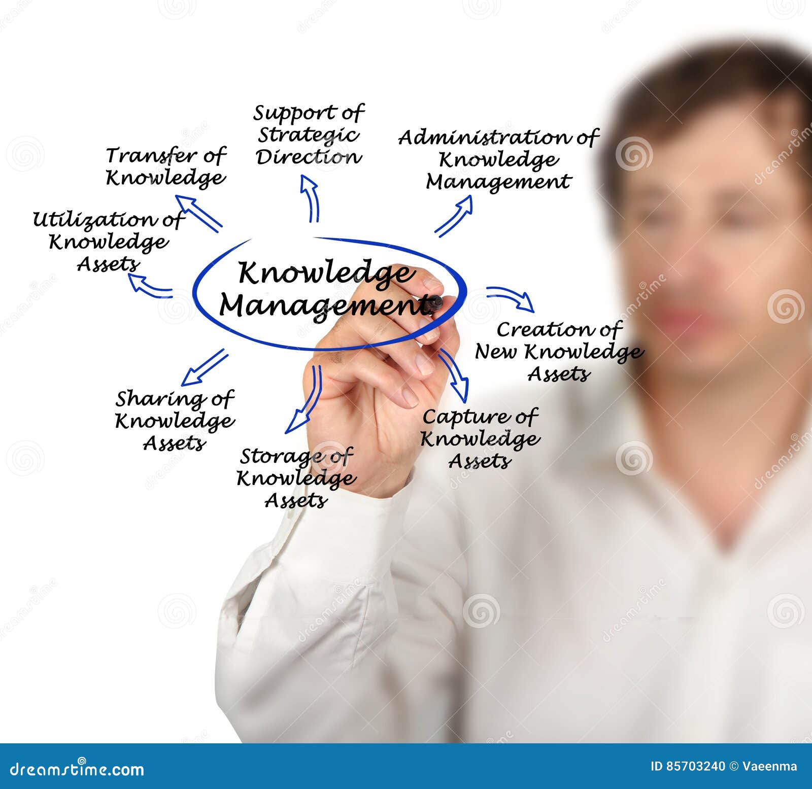 Knowledge Management stock photo. Image of store, strategic - 85703240