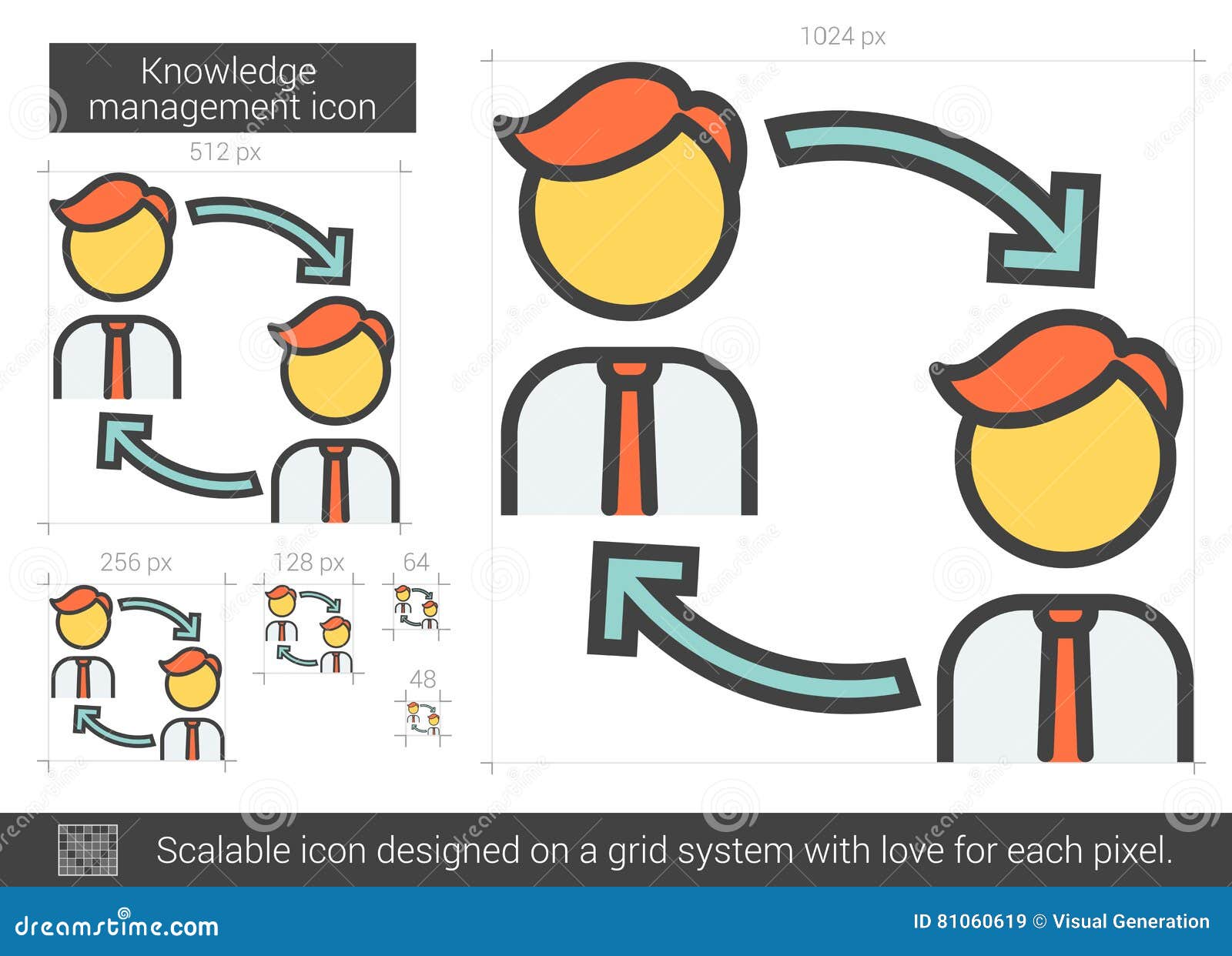 Knowledge Management System Icon
