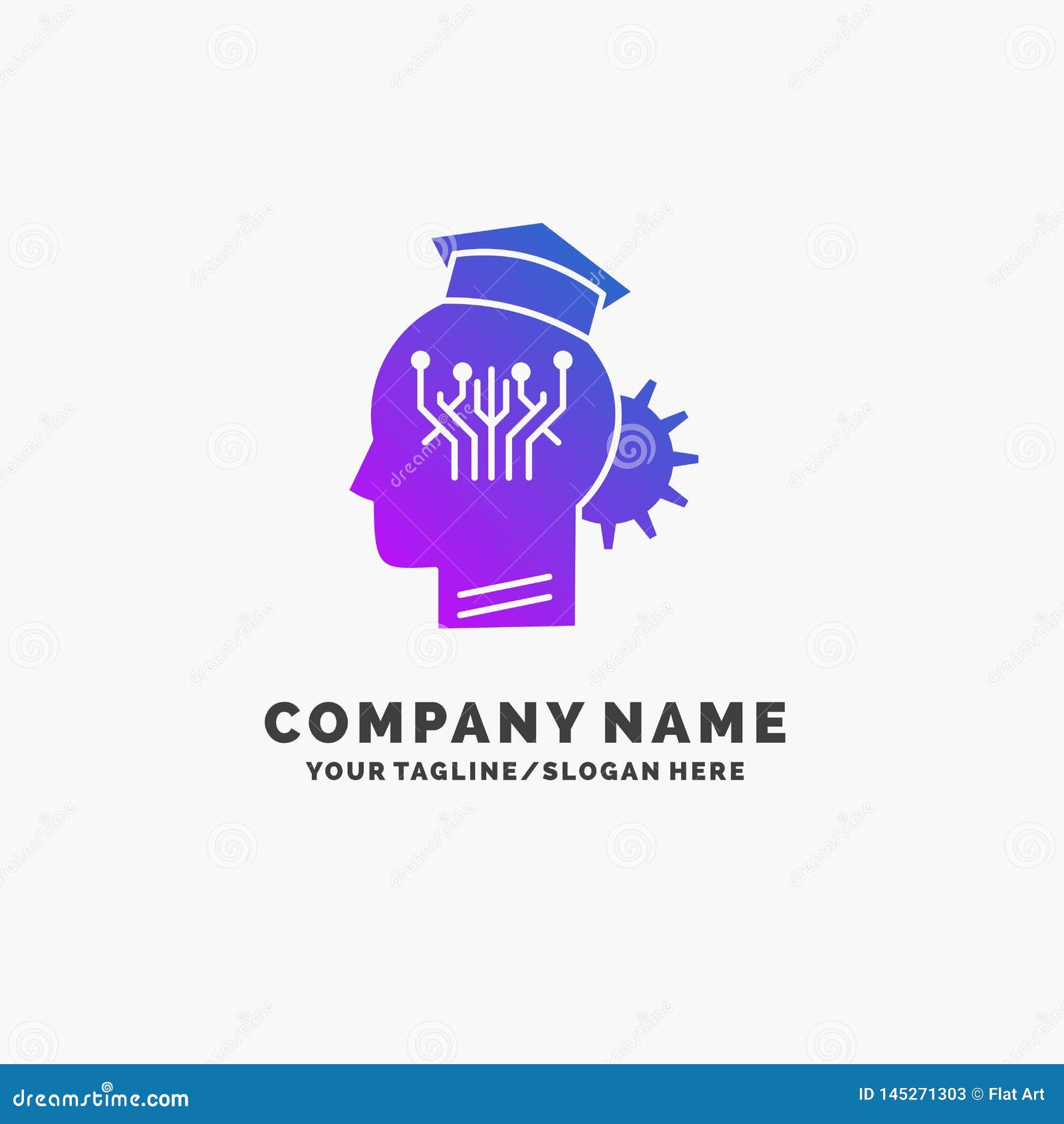 Knowledge, Management, Sharing, Smart, Technology Purple Business Logo ...