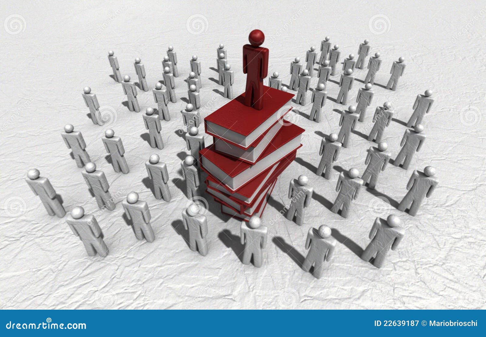 Knowledge: path to growth stock illustration. Illustration of standing ...