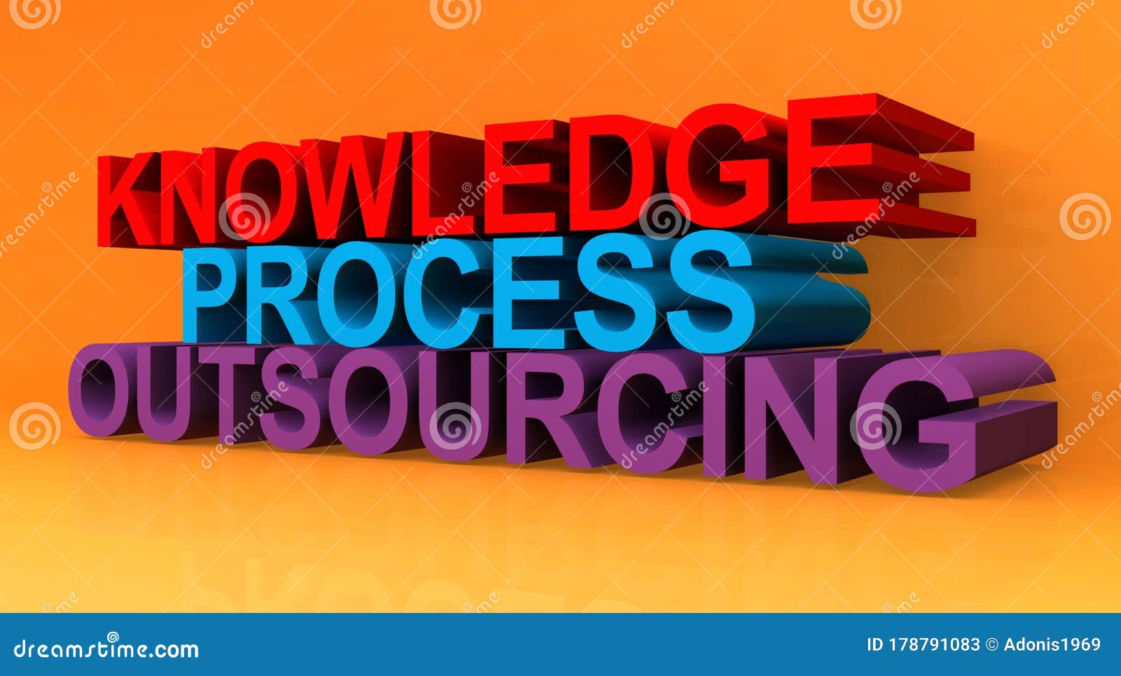 Knowledge Process Outsourcing Stock Image - Image of commercial, client ...