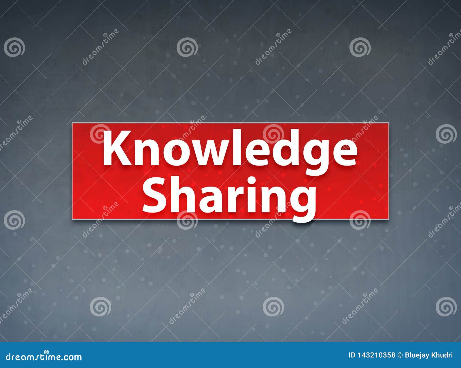Knowledge Sharing Red Banner Abstract Background Stock Illustration ...