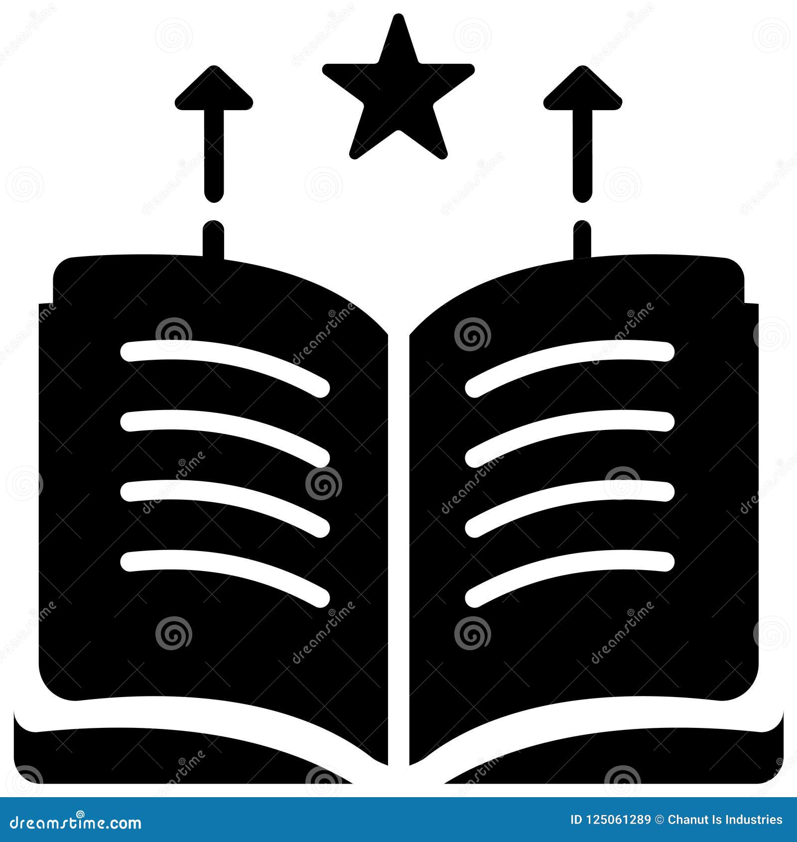 Knowledge Solid Illustration Stock Vector - Illustration of knowledge ...