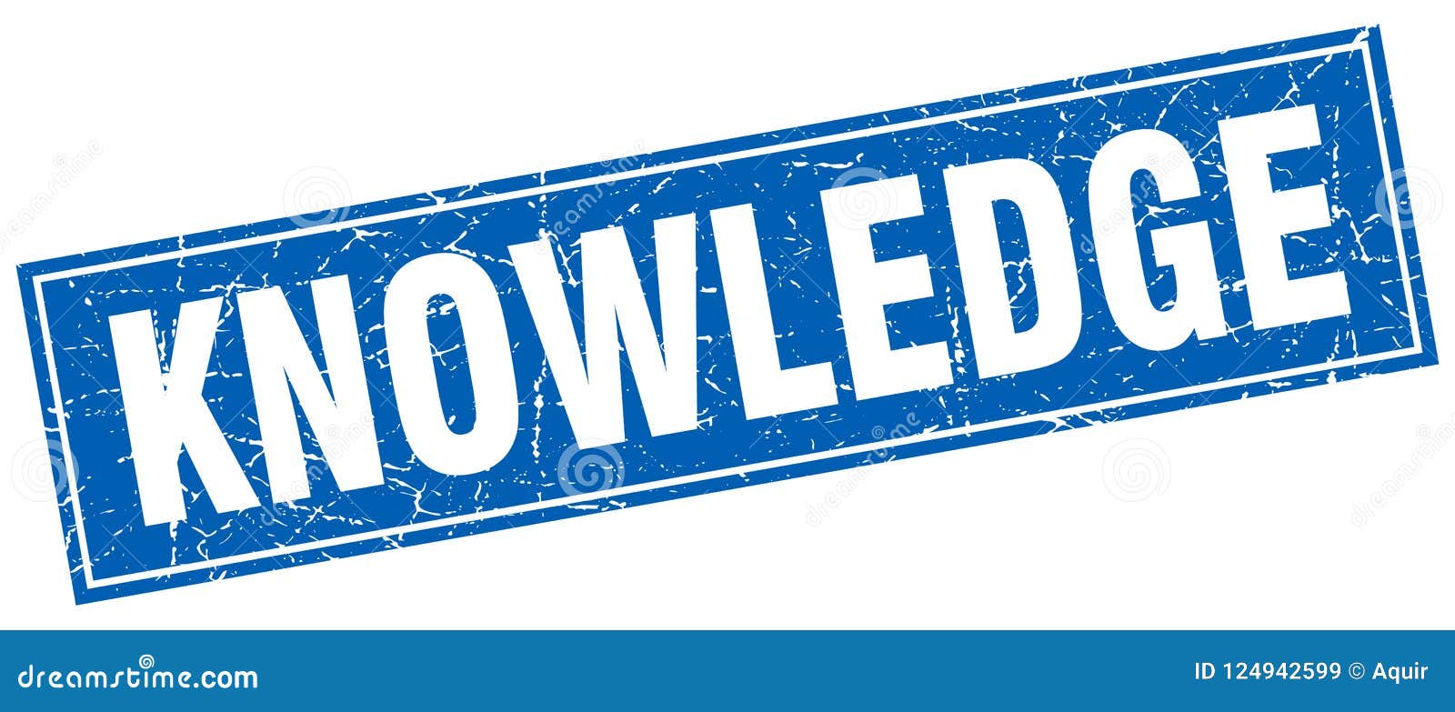 Knowledge stamp stock vector. Illustration of background - 124942599