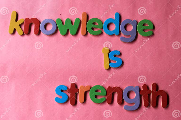 Knowledge is strength. stock image. Image of data, bodybuilding - 176984637