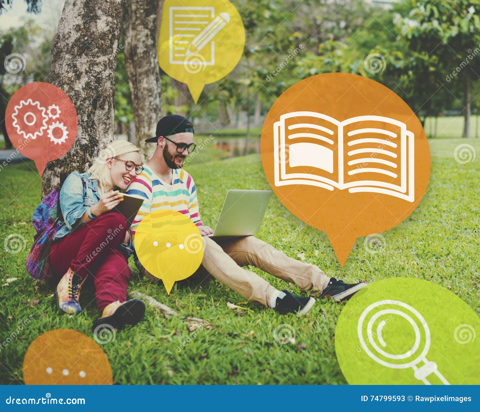 Knowledge Training Learning Skills Education Concept Stock Image ...